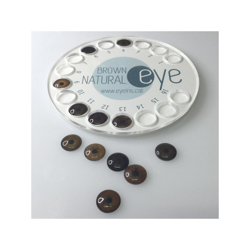 Iris ocular, ojos artificiales, prótesis oculares,